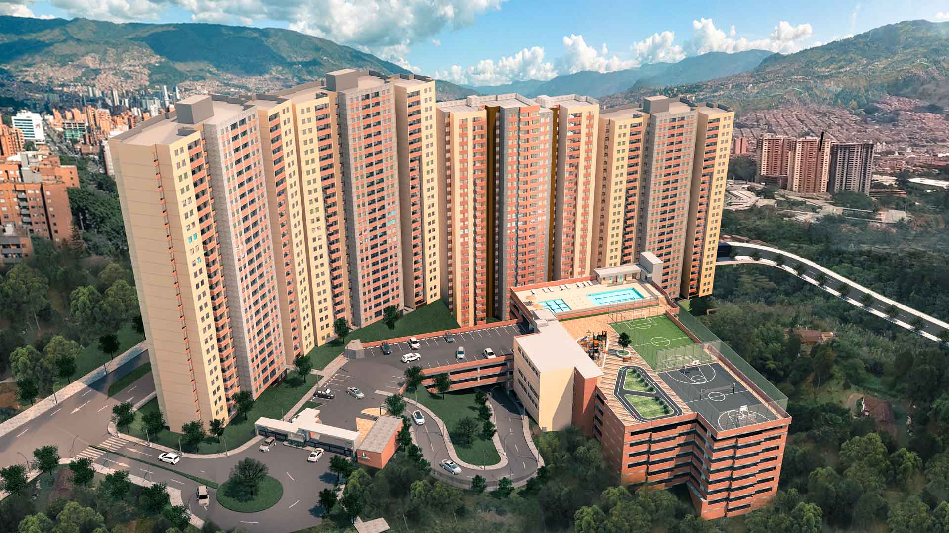 Ensenada, conjunto de apartamentos en Bello para estrenar